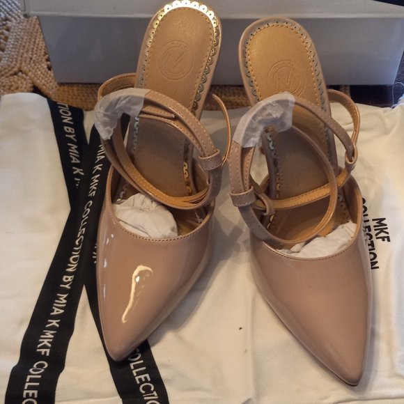 Mkf Collection | Shoes | Nib Mkf Briana Strappy Heels | Poshmark